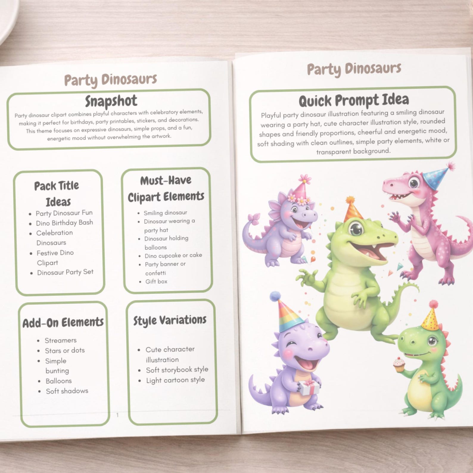 Dinosaur Clipart Creators Companion | Create Dino Characters, Scenes ...