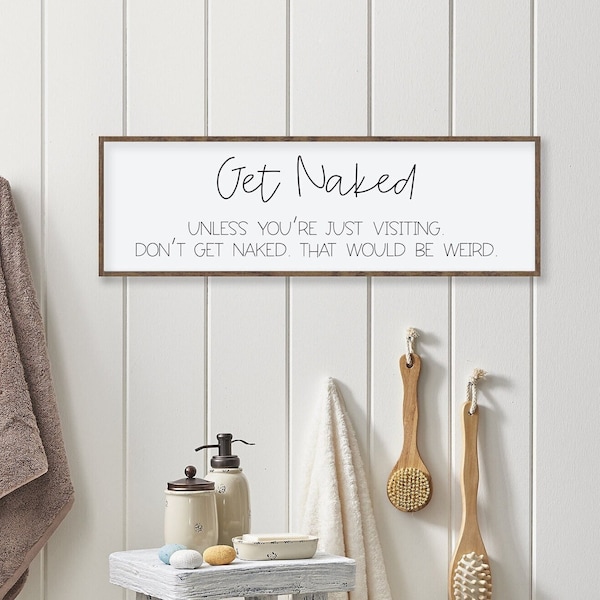 Half Bath Sign - Etsy