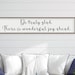Be Truly Glad Bible Verse Sign, Living Room Wall Decor, There is ...