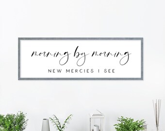 New Mercies Wall Art - Etsy