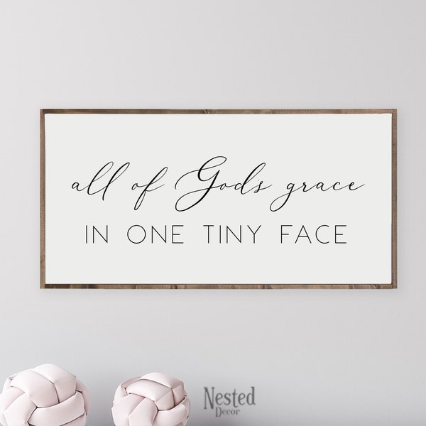 Wooden Grace Sign - Etsy