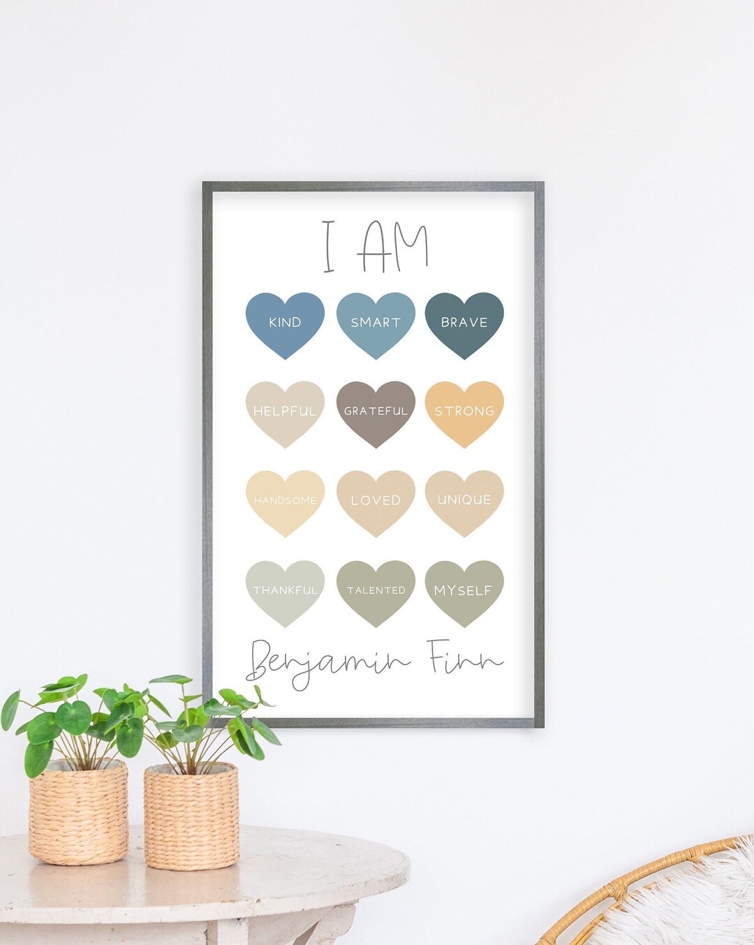 Boy Nursery Decor, Affirmation Wall Art for Kids, Kids Room Wall Decor ...