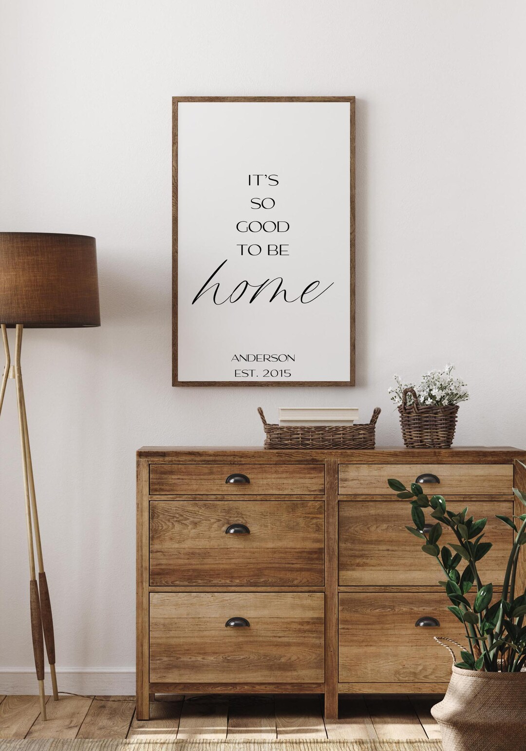 It's so Good to Be Home Sign, Established Sign, Last Name Sign ...