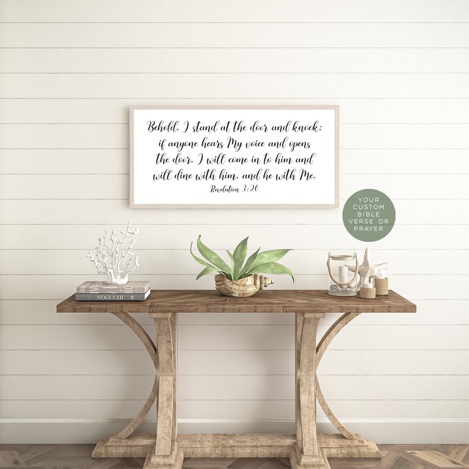 Custom Bible Verse Wall Art-custom Scripture-wood Framed Sign ...