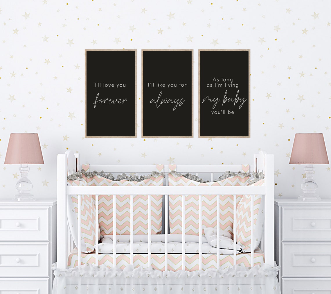 Baby Room Decornursery Wall Decorabove Crib Signnursery | Etsy