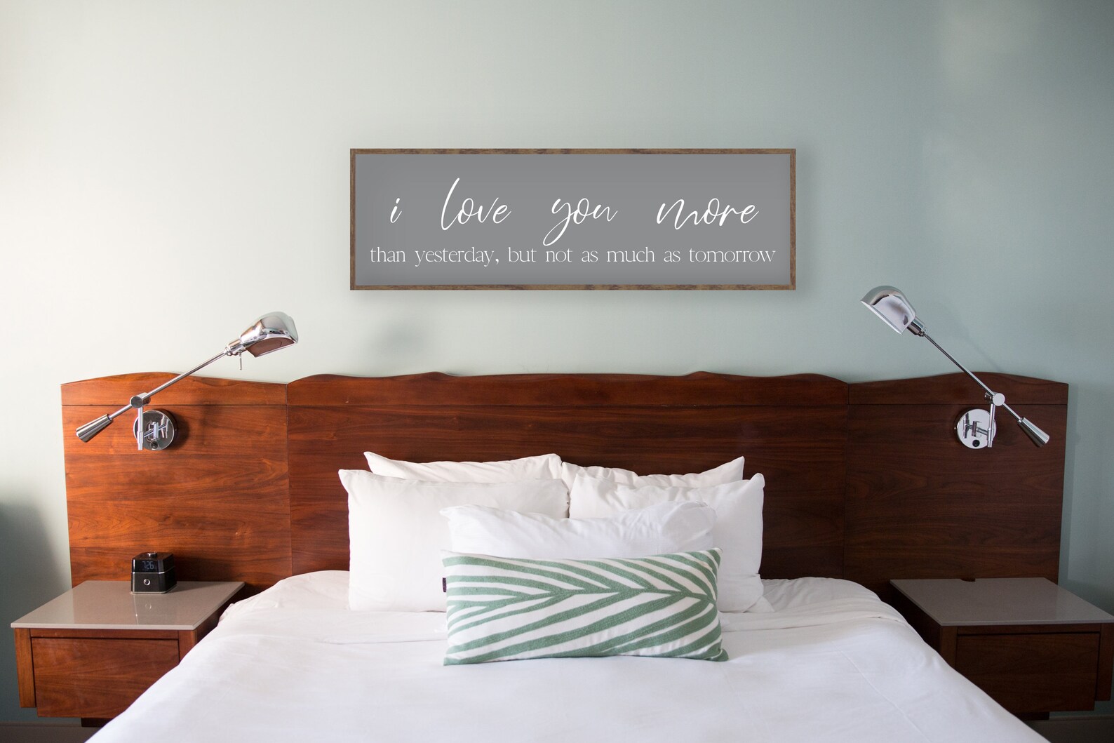 Master Bedroom Wall Decor Above Bed Sign Bedroom Wall - Etsy