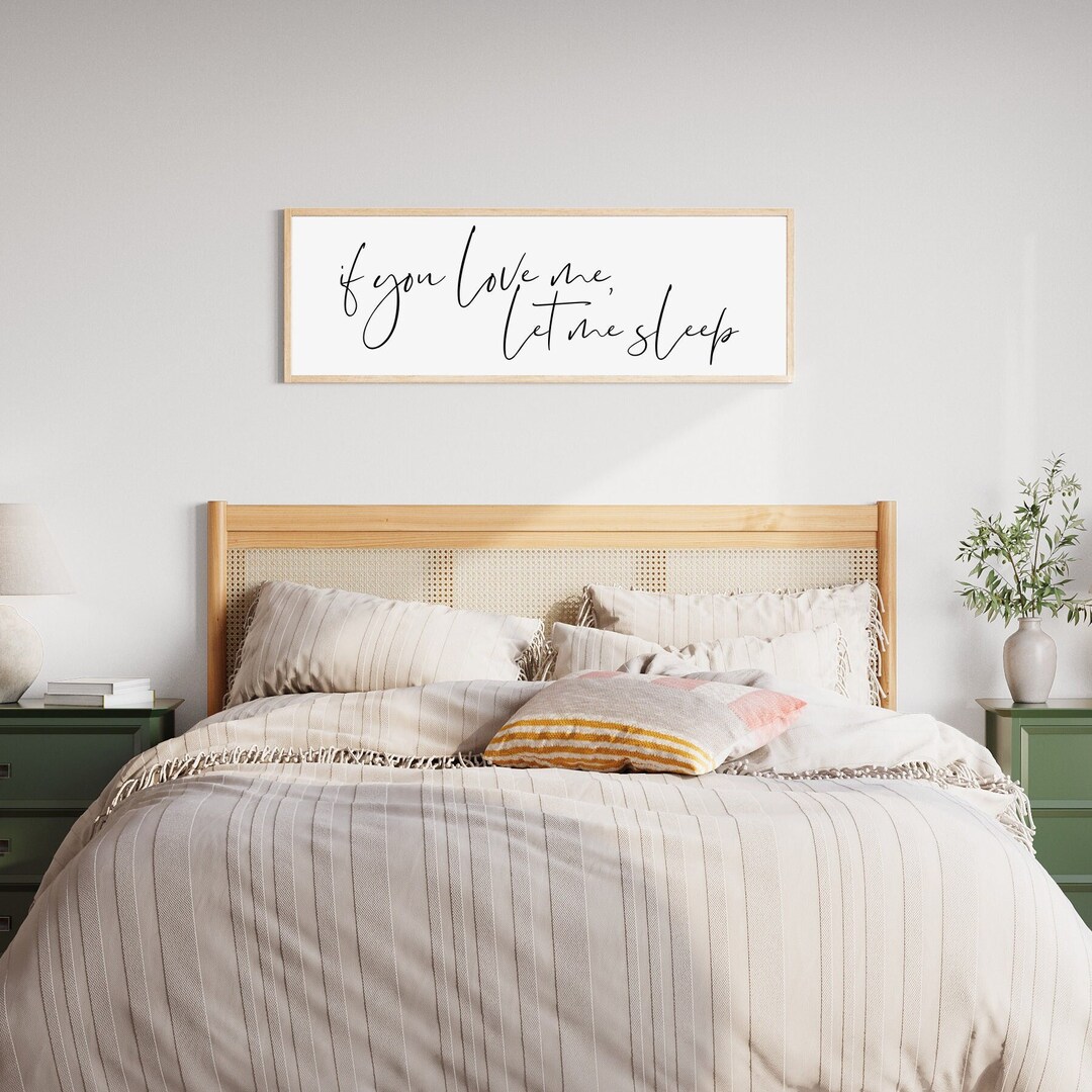 Bedroom Wall Decor Over the Bed, Master Bedroom Wall Decor, Above Bed ...