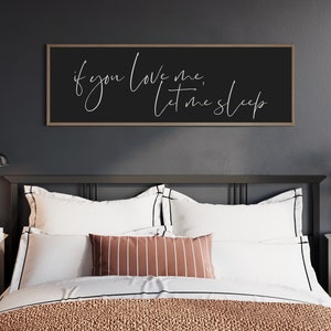 Bedroom Wall Decor Over the Bed, Master Bedroom Wall Decor, Above Bed ...