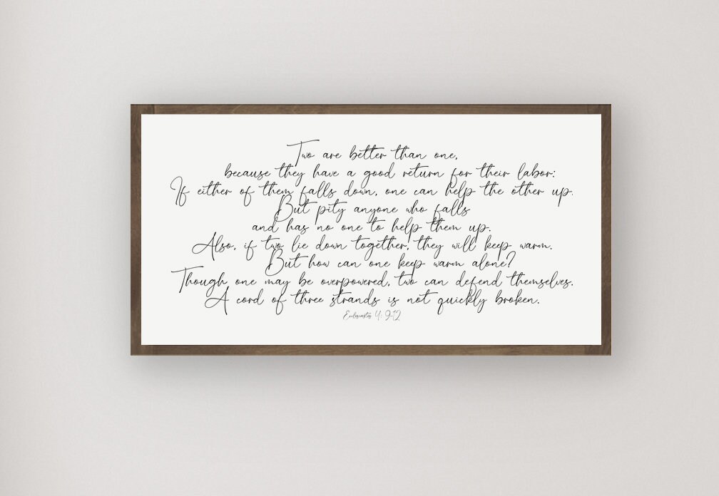 Custom Bible Verse Wall Art-custom Scripture-wood Framed | Etsy