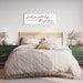 Bedroom Wall Decor Over the Bed, Master Bedroom Wall Decor, Bedroom ...