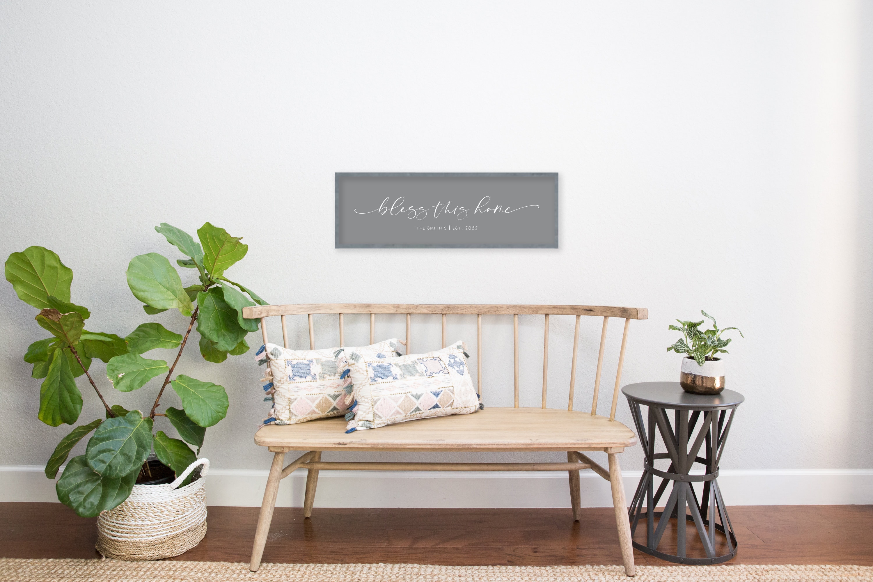 Bless This Home Sign Signs for Home Living Room Wall Decor - Etsy