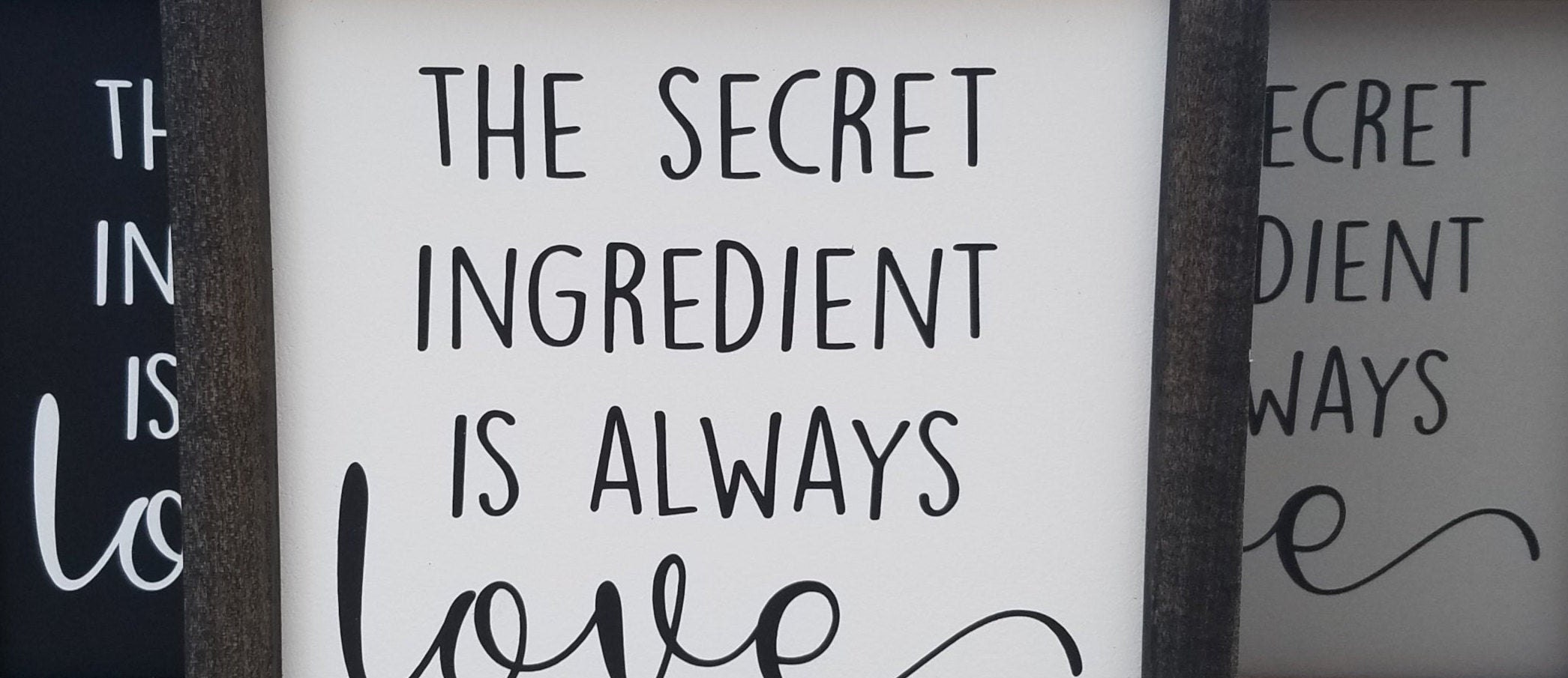 Farmhouse Kitchen Framed Sign Kitchen Sign Wood Framed | Etsy