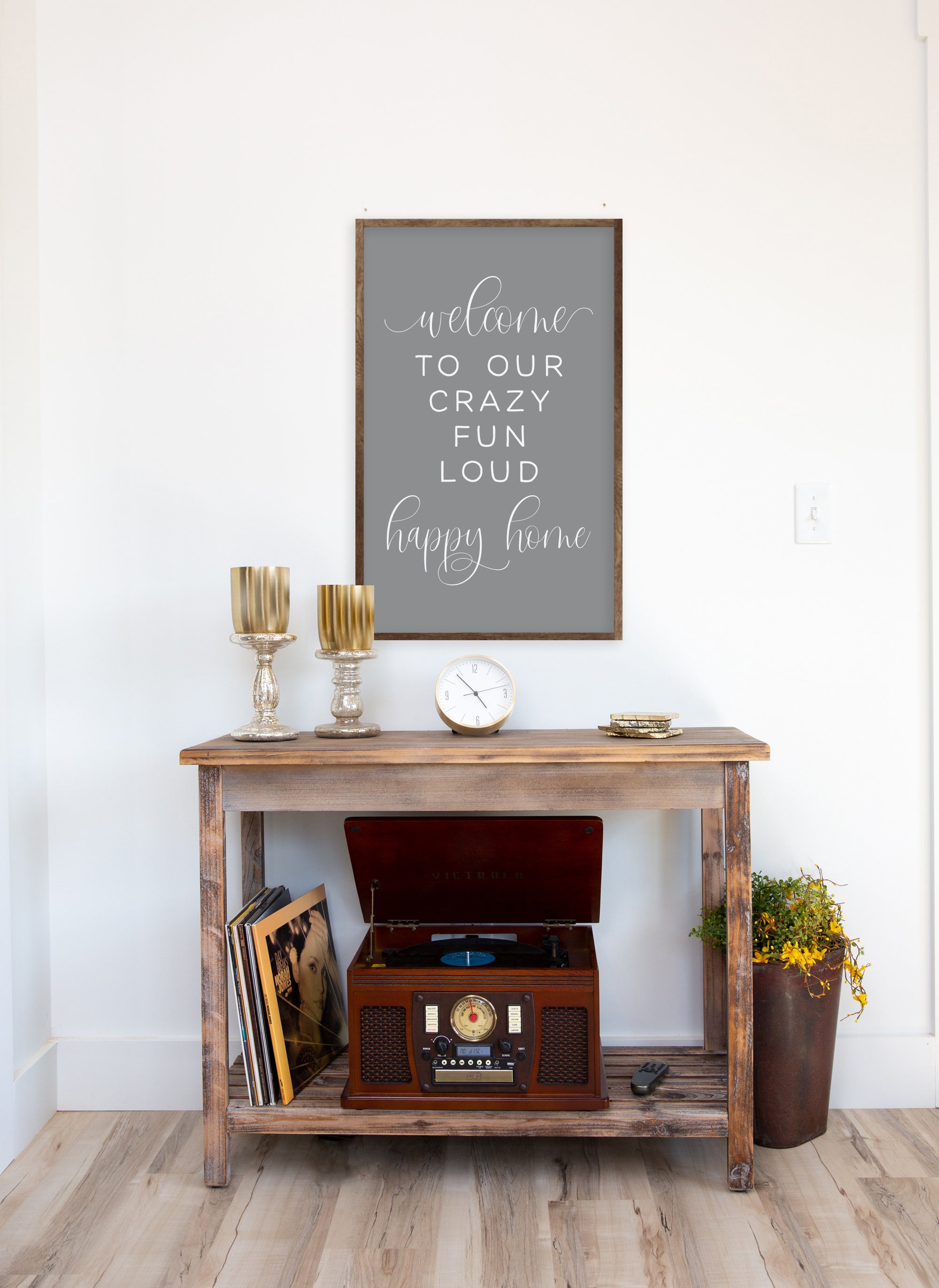 Welcome Signs Entryway Decor Sign for Entryway Welcome to | Etsy
