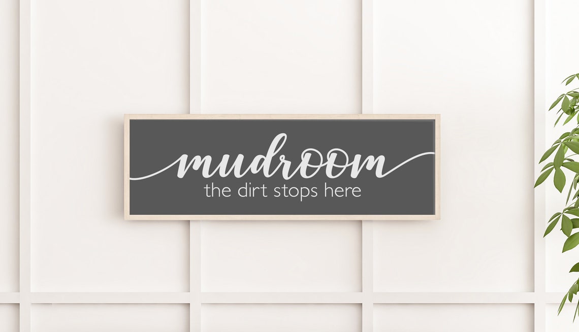 Mudroom Sign | Welcome Sign | Wood Signs | Sign for Entryway ...