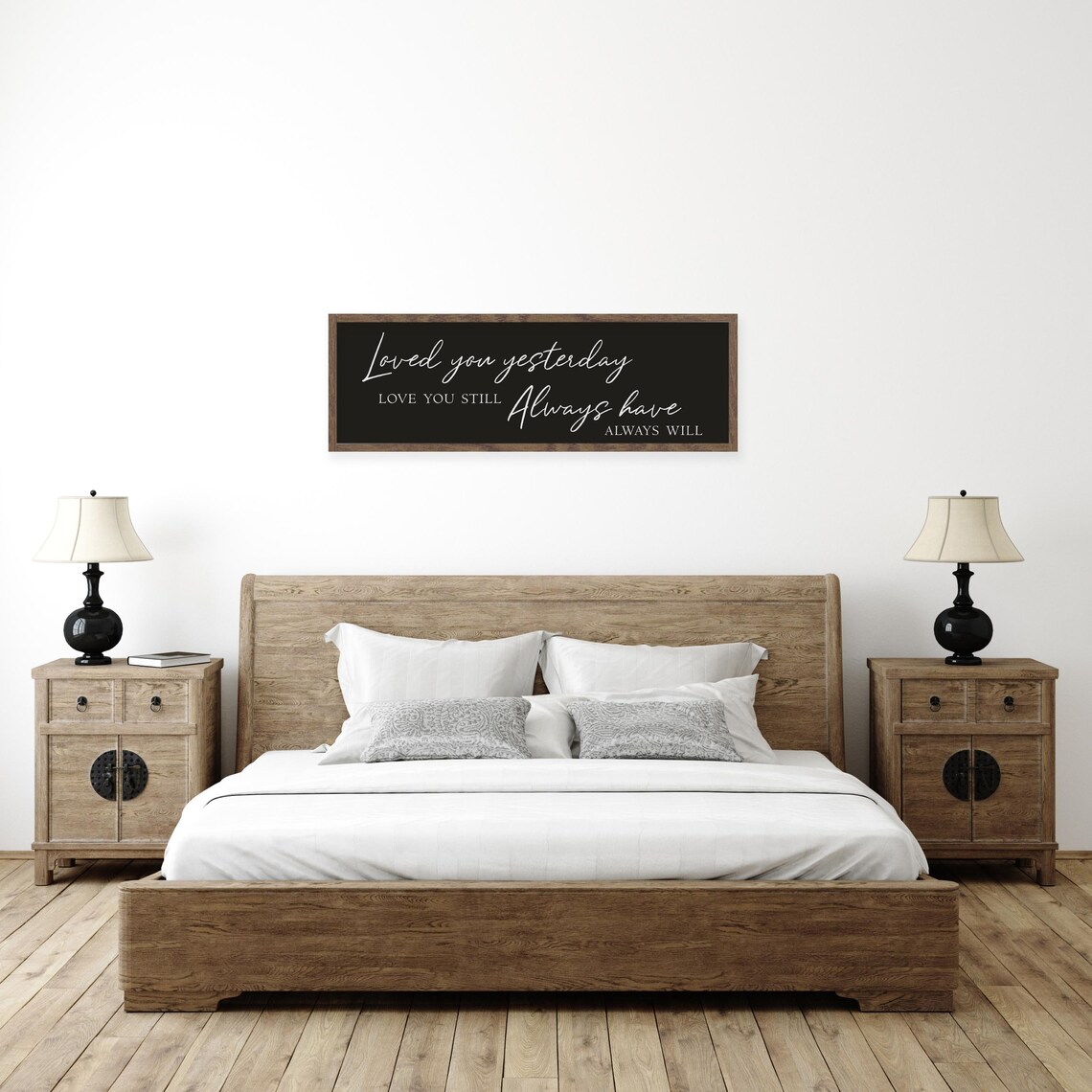 Bedroom Wall Decor Over the Bed Master Bedroom Wall Decor - Etsy