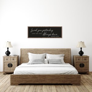Bedroom Wall Decor Over the Bed, Master Bedroom Wall Decor, Bedroom ...