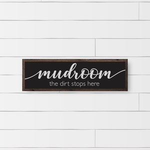 Mudroom Sign Welcome Sign Wood Signs Sign for Entryway | Etsy