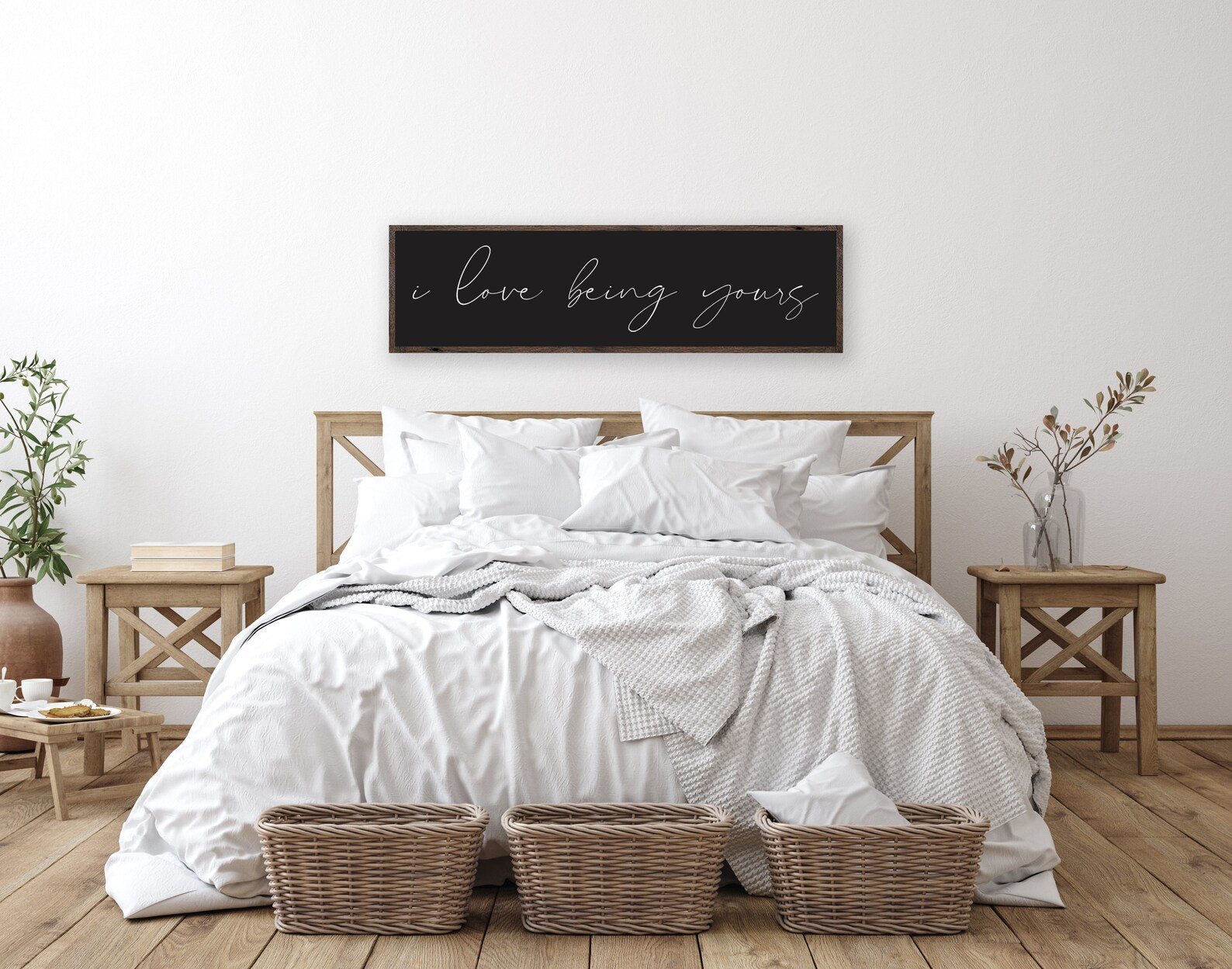 I Love Being Yours Sign Bedroom Wall Decor Master Bedroom - Etsy
