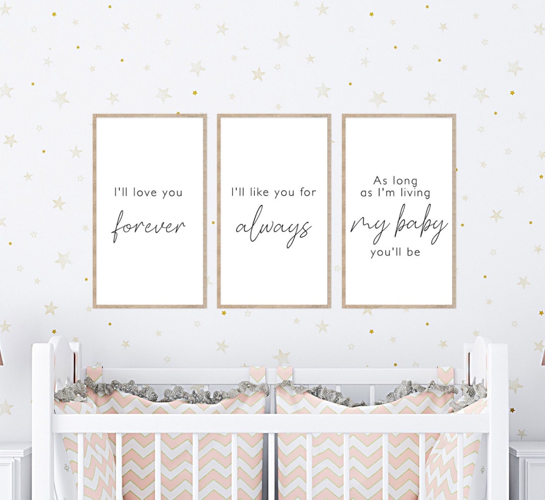 Baby Room Decor,nursery Wall Decor,above Crib Sign,nursery Decor,baby ...