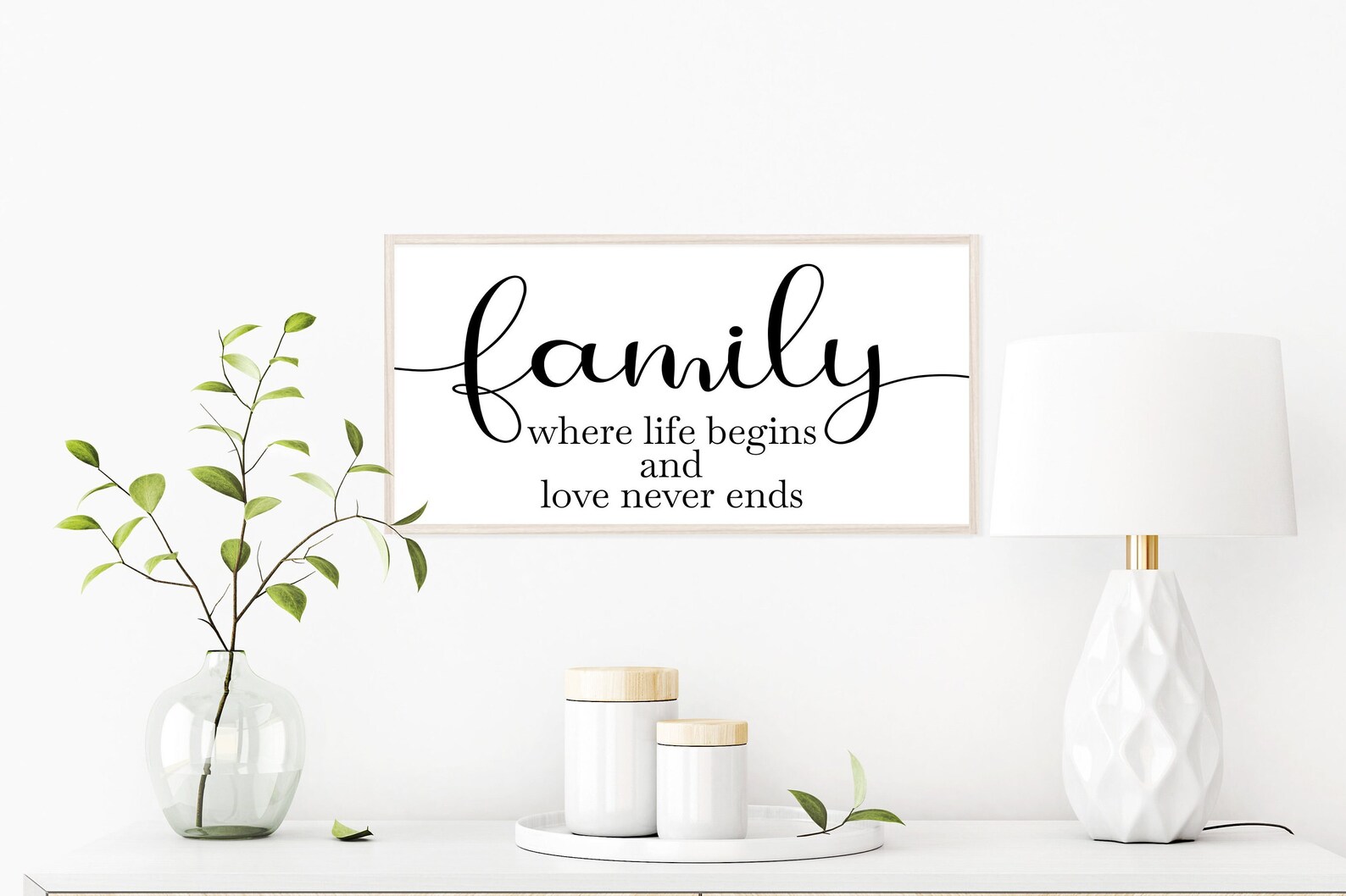 Family Wall Decor Family Sign Living Room Wall Decor - Etsy