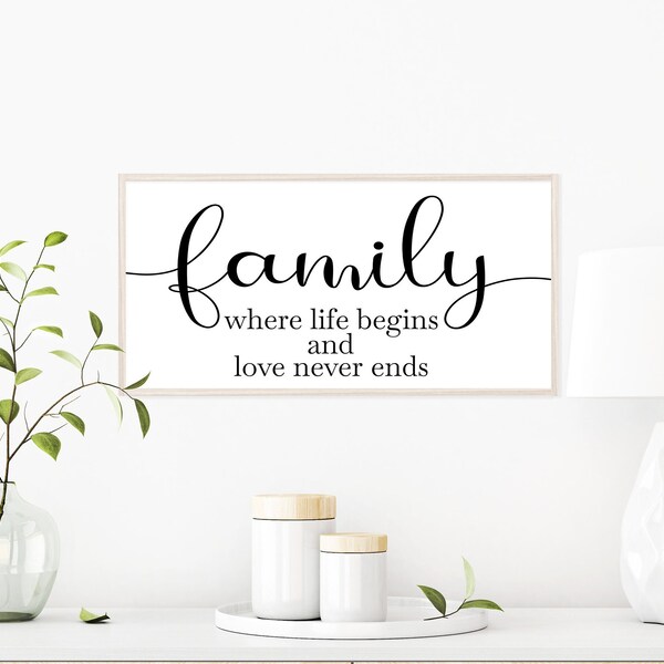Family Room Sign - Etsy