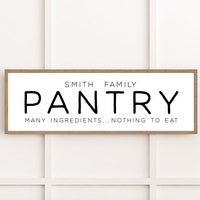 Pantry Sign - Etsy