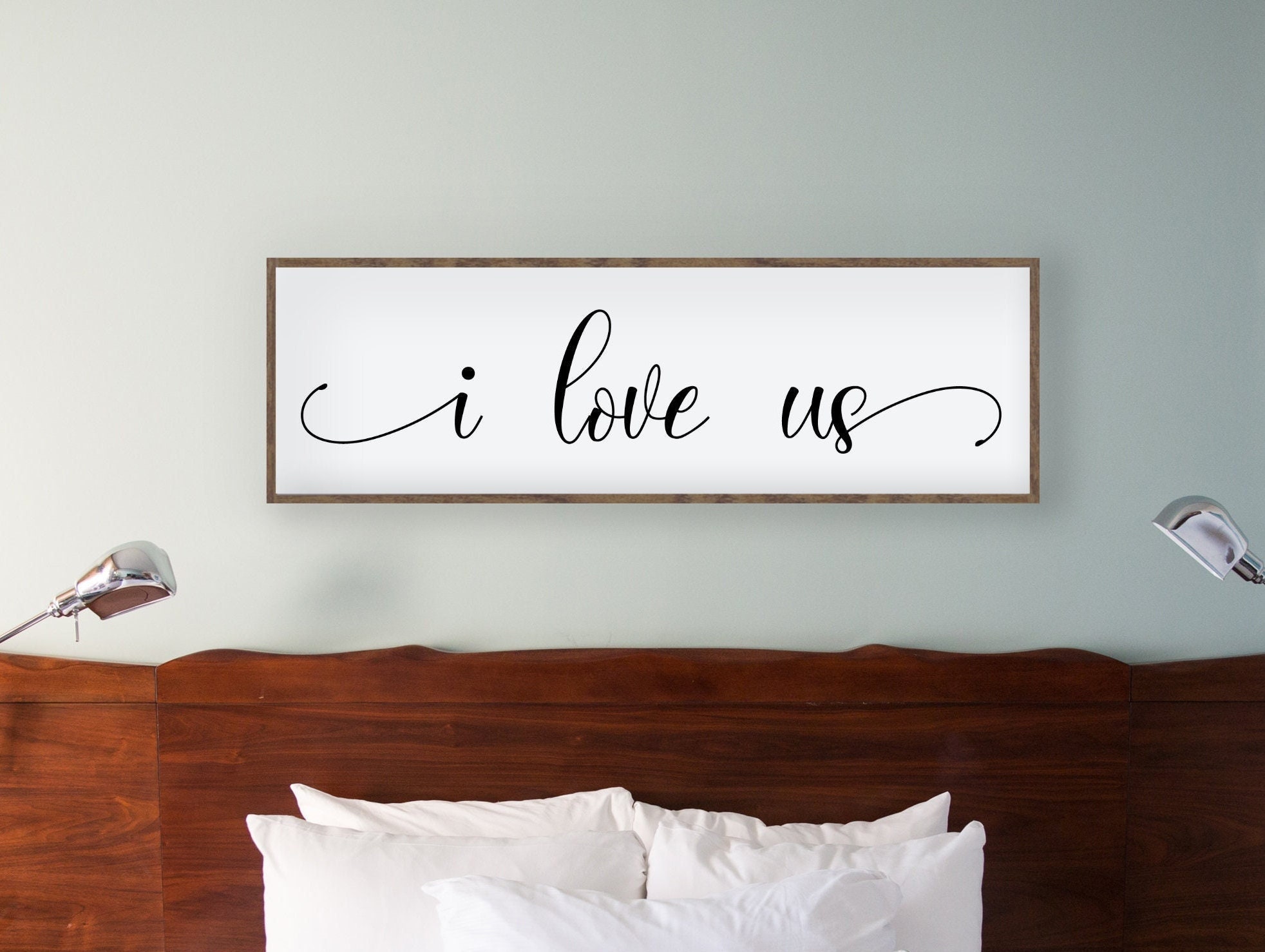 Master Bedroom Wall Decor I Love Us Master Bedroom Sign - Etsy