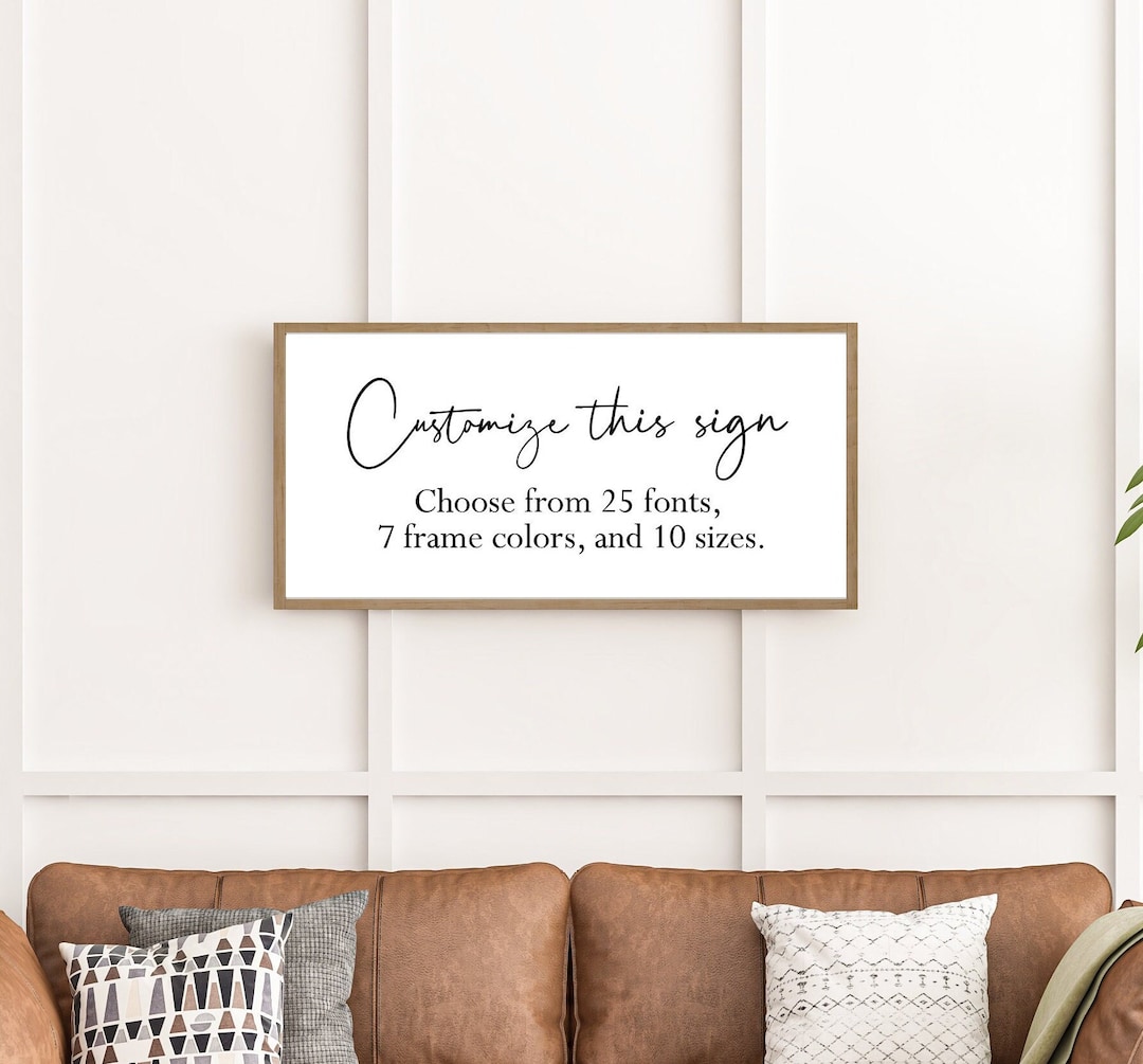 Custom Sign | Personalized Wood Sign | Home Sign | Custom Quote Wood ...