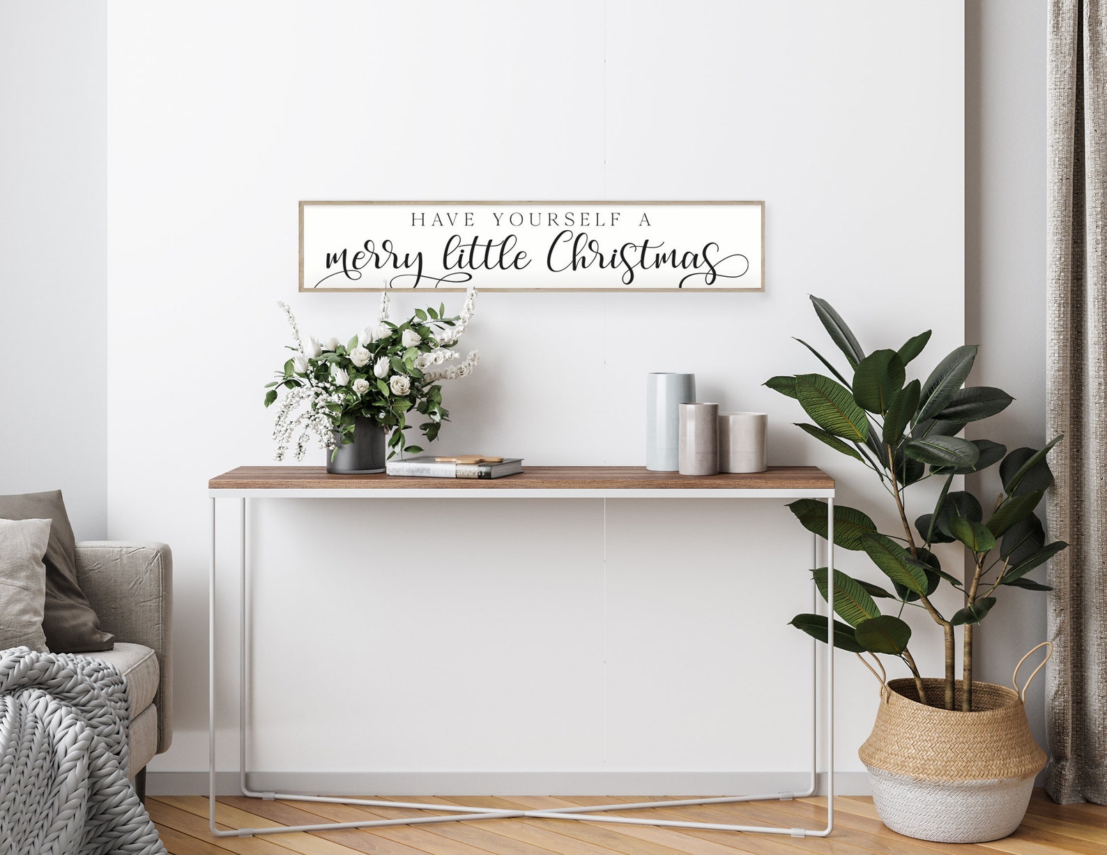 Christmas Sign Christmas Wall Decor Wood Framed Signs Have - Etsy