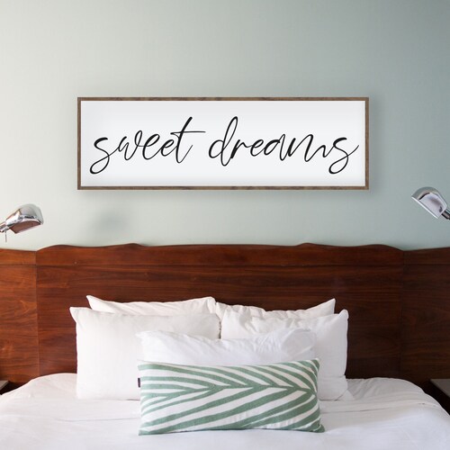 Bedroom Wall Decor Master Bedroom Signs Above Bed Decor - Etsy