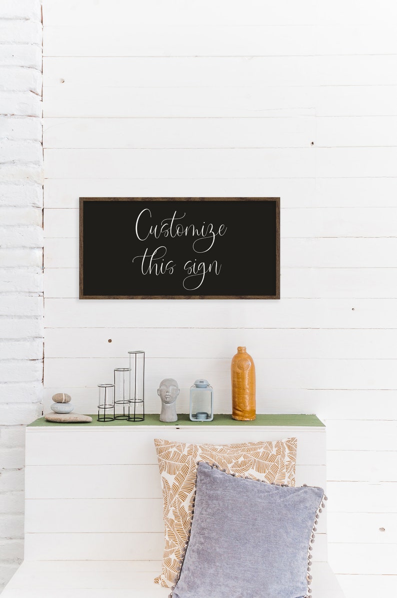 Custom Sign Personalized Wood Sign Home Sign Custom - Etsy