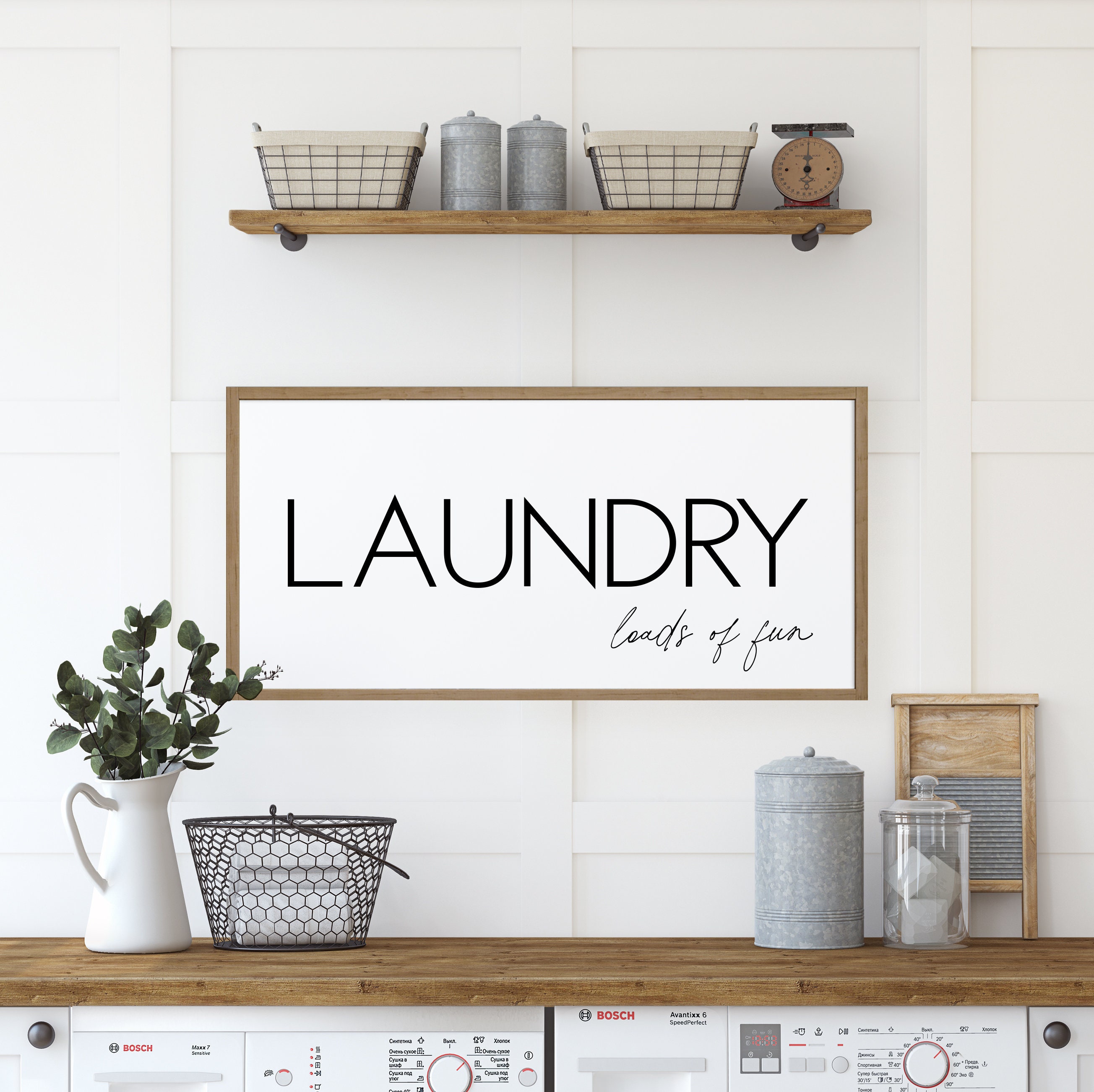 Farmhouse Laundry Room Wooden Signs Laundry Room Decor, Laundry Room