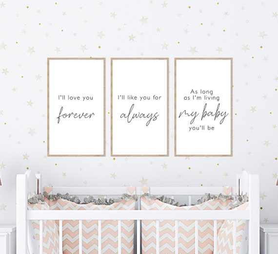 Baby Room Decornursery Wall Decorabove Crib Signnursery | Etsy