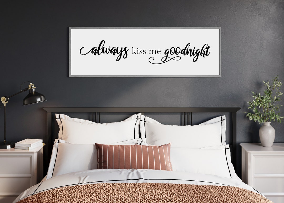 Master Bedroom Sign | Bedroom Wall Decor | Sign for Bedroom | Always ...