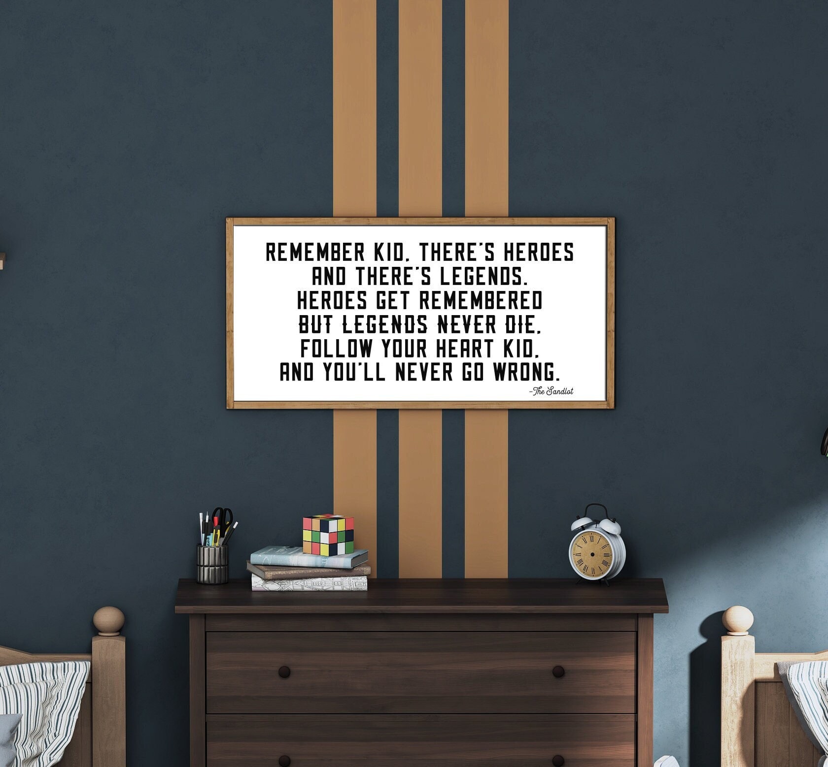 The Sandlot Quote Sign, Kids Room Decor, Boys Bedroom Wall Decor ...
