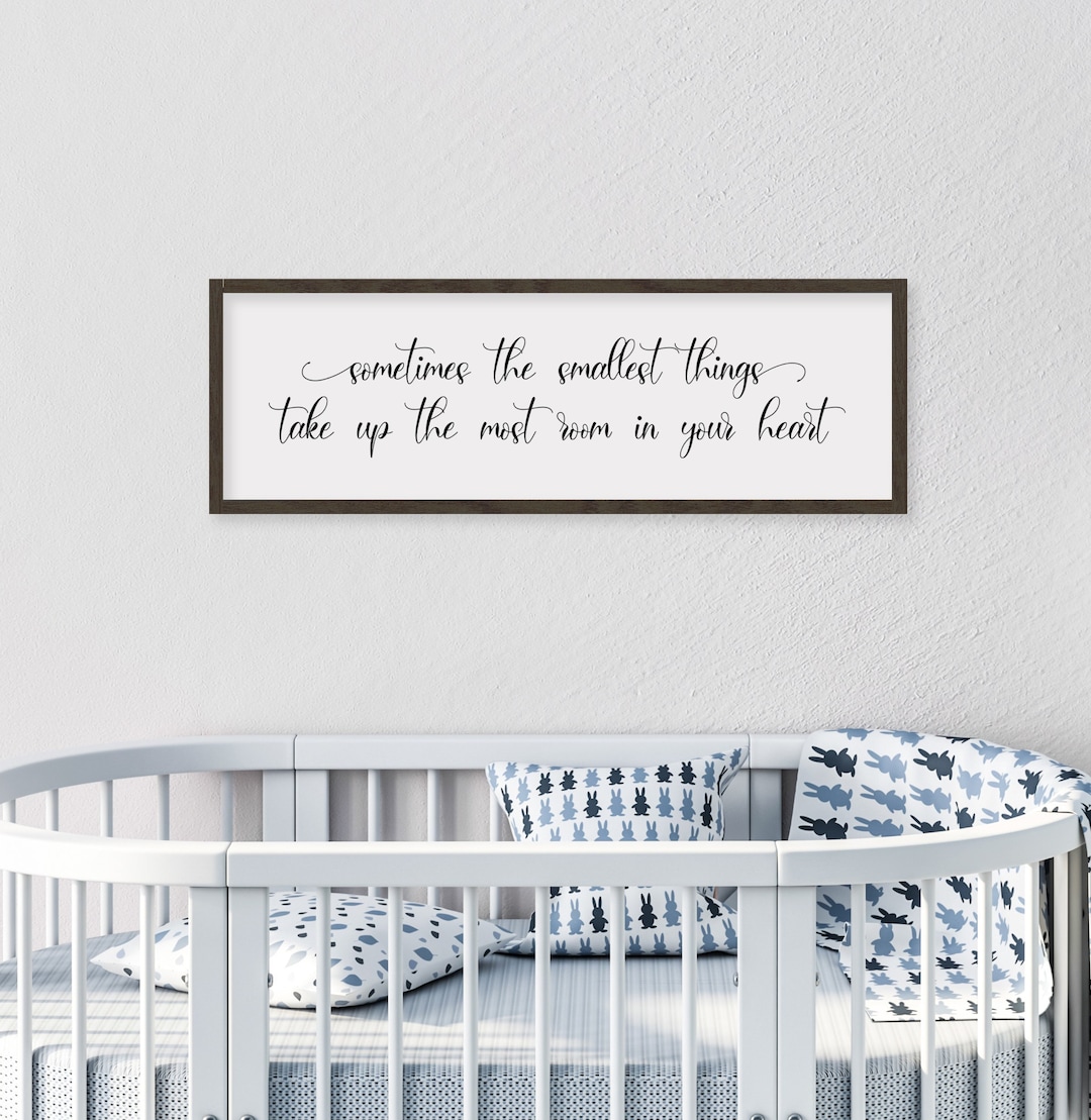 Wood Sign for Kids Room Nursery Wall Decor Sometimes the - Etsy