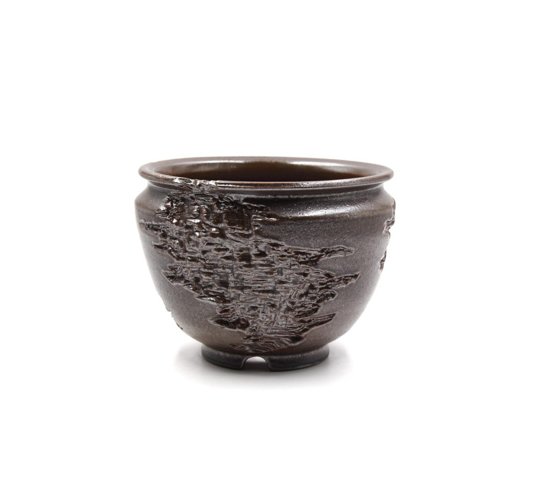 6 1/2"inches Handmade Carve Planter Pot Succulent Pot Root Pot#15 - Etsy