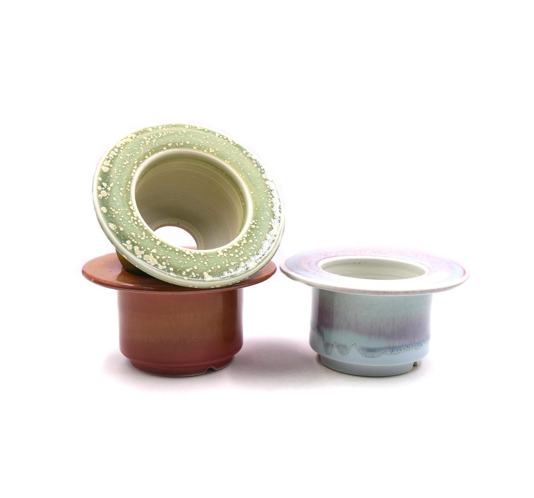 5"inches Glaze Brim Tank Pot Planter Pot Succulent Pot - Etsy