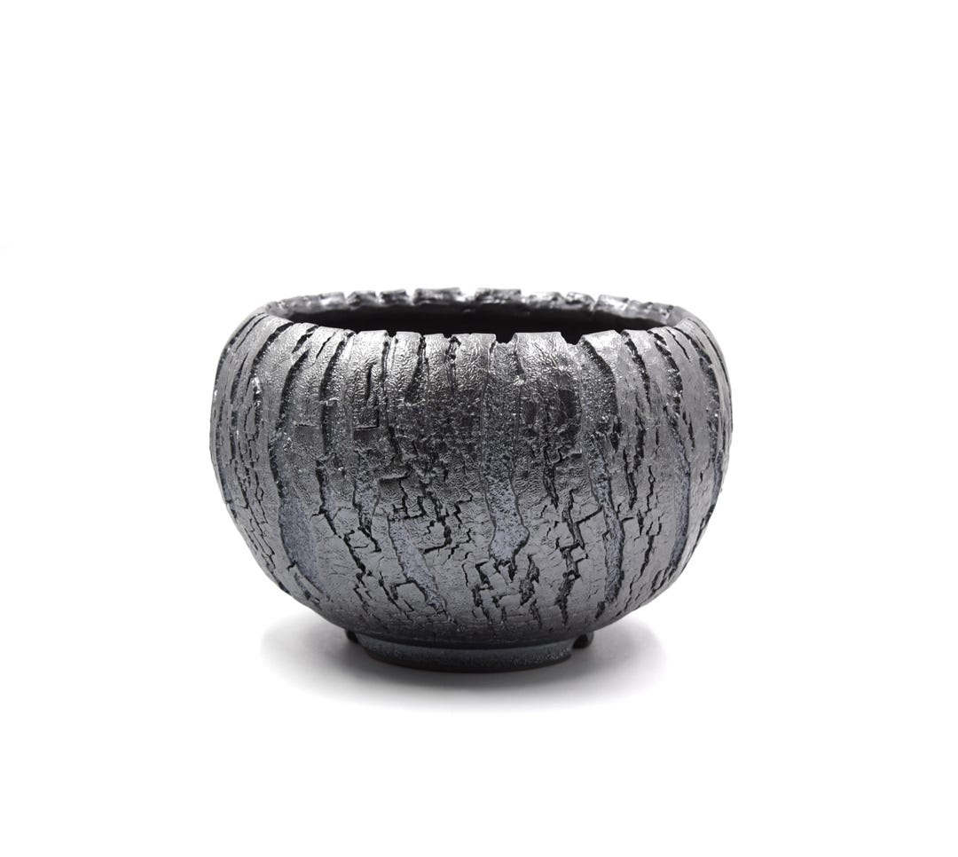 8"inches Handmade Carve Matte Planter Pot Succulent Pot Root Pot#156 - Etsy