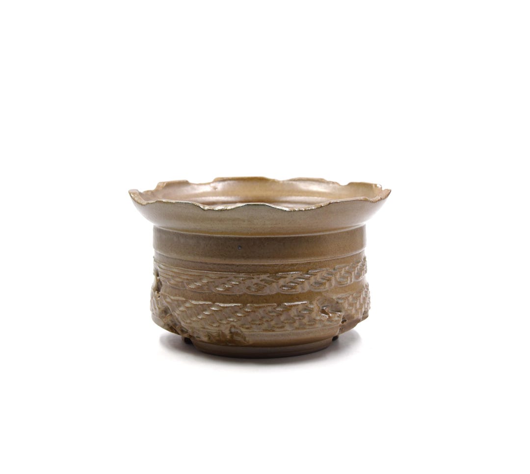 7"inches Handmade Carve Planter Pot Succulent Pot Root Pot#7 - Etsy