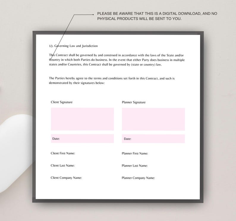Event & Party Planner - Digital Workbook for Organizing, Budgeting ...