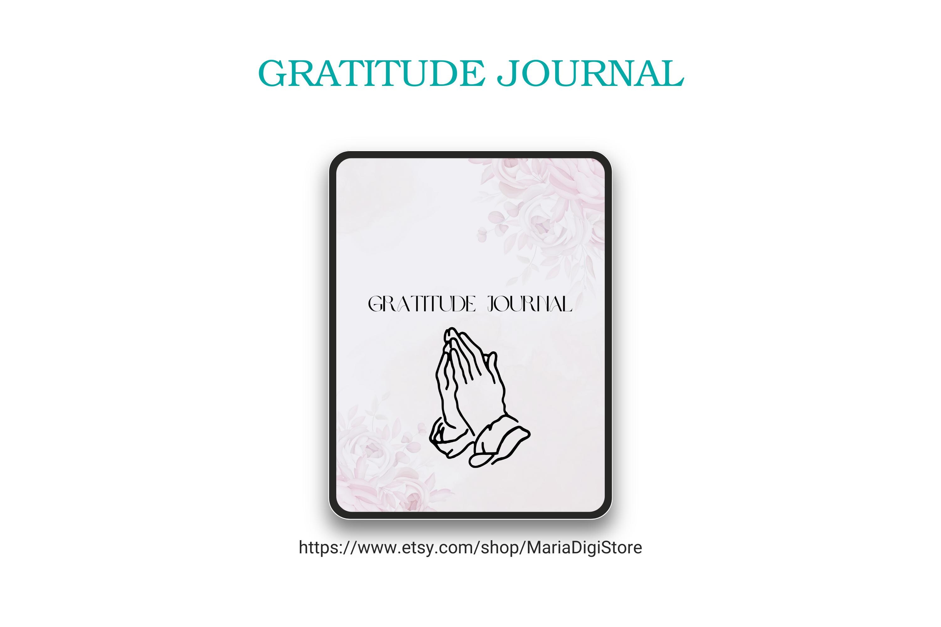 31 Day Printable Gratitude Journal With Prompts | Self-care, Positivity ...