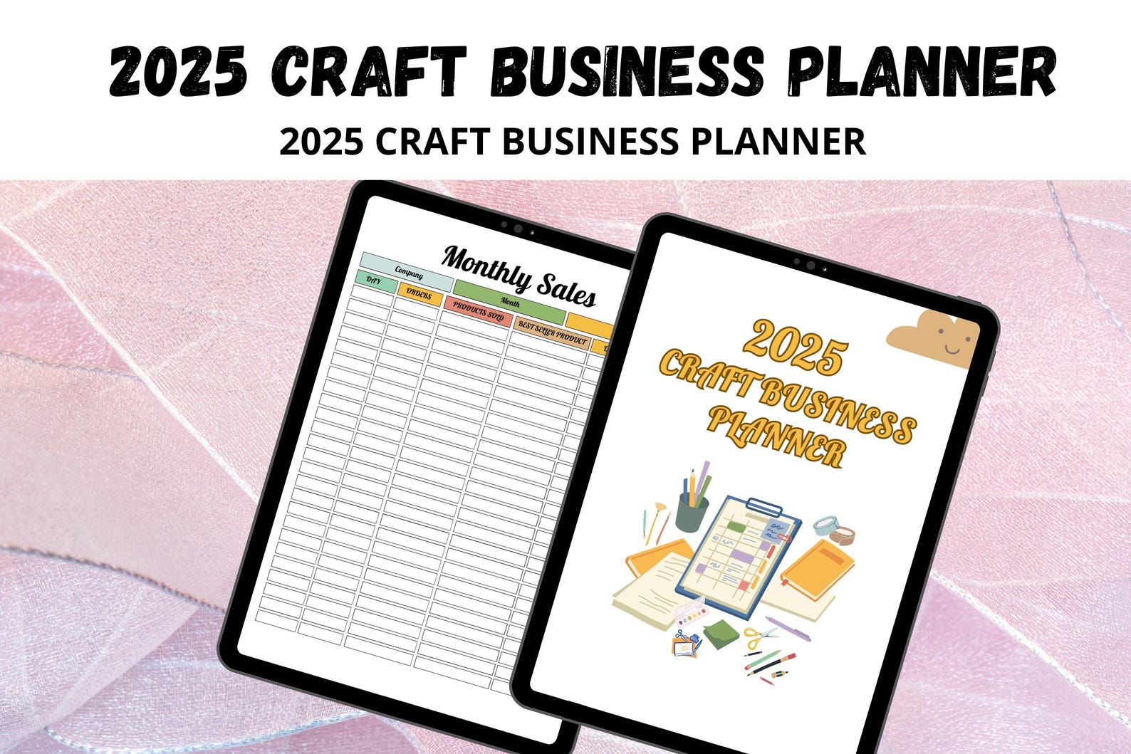 Craft Business Planner | Handmade Business | Entrepreneur Planner ...