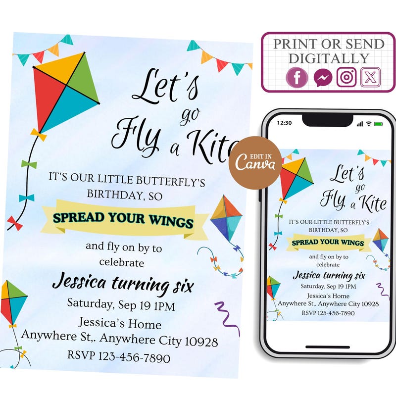 Fly a Kite - Etsy
