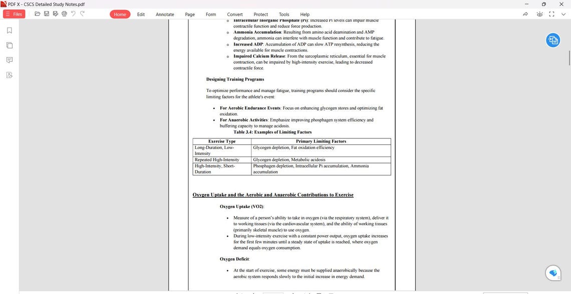 Detailed CSCS Study Notes and Quality CSCS Study Guide for CSCS Exam ...