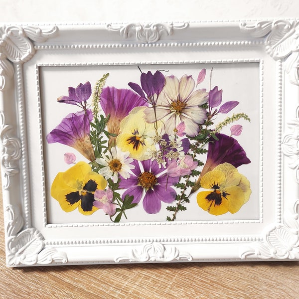 Dried Flower Art - Etsy