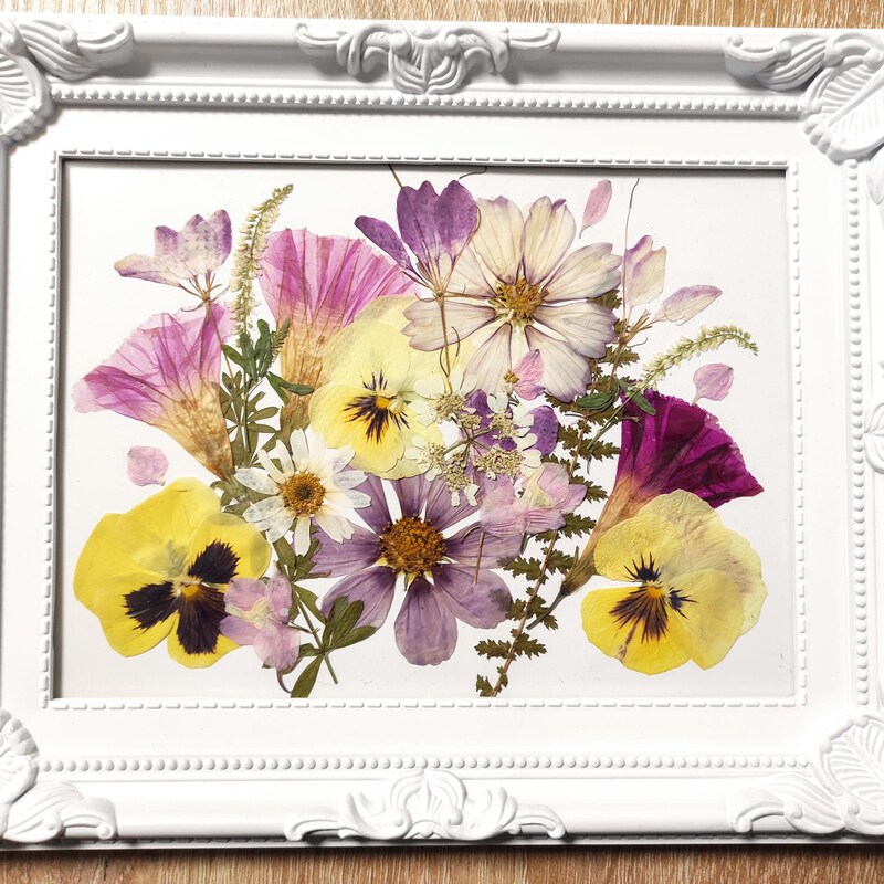 Dried Flower Art - Etsy