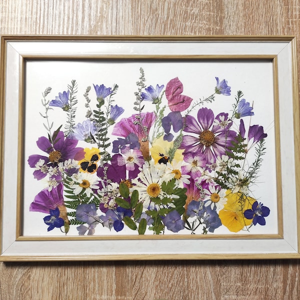 Dried Flower Art - Etsy