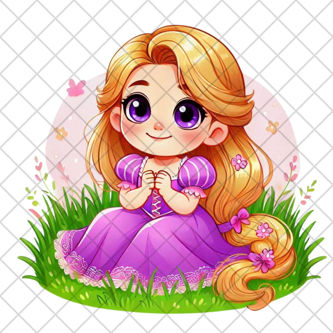Princess PNG, PNG Images, Rapunzel Cartoon Png, Digital Images, Baby ...