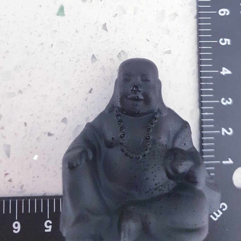 EMF Shield Shungite Buddha Statue Energy Device Decorative - Etsy
